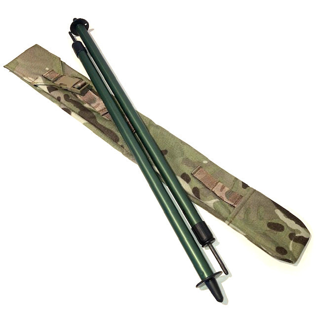 Basha Pole and MultiCam (MTP Compatible) Carry Sleeve/Holder Bundle ...
