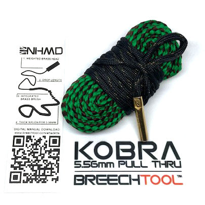 Breechtool KOBRA Pull Through / Bore Cleaner for .22" / .223" / 5.56mm – Forces Tactical UK